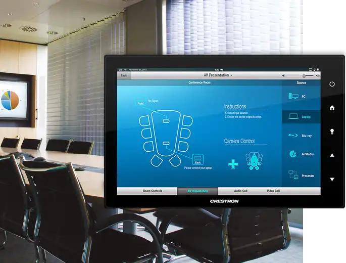 Room control: beheer uw AV met gemak