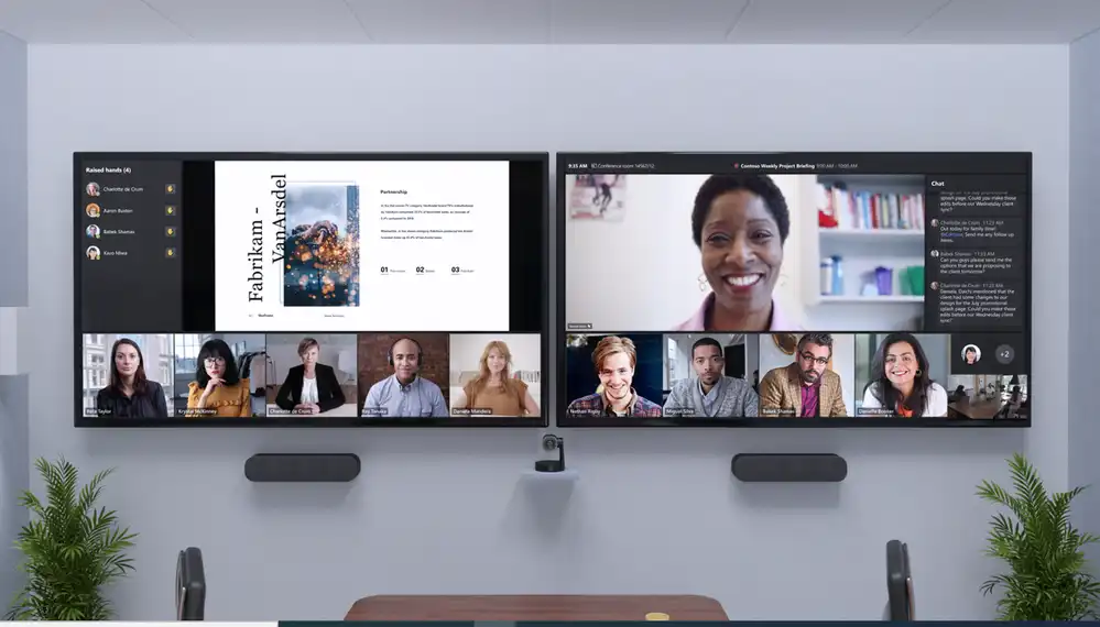 Microsoft Teams Rooms for effective video conferencing