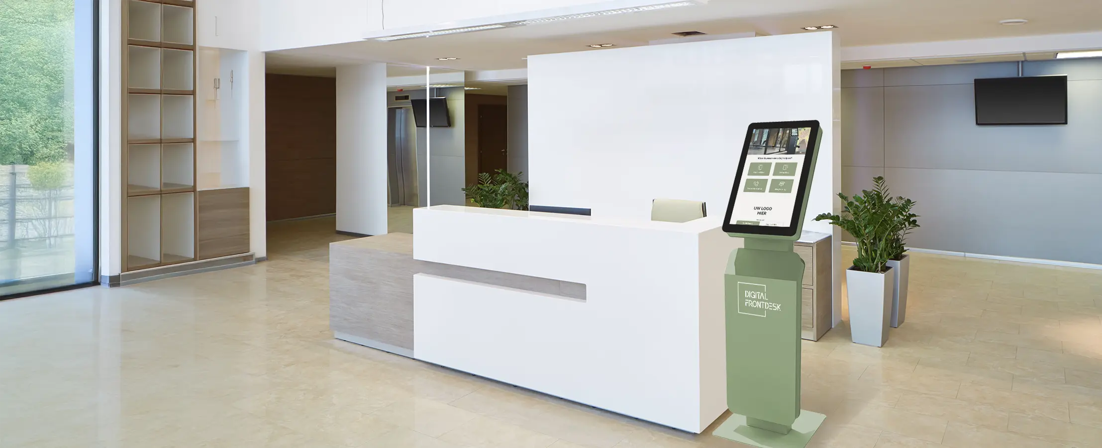 Digital Frontdesk - Digital reception solutions - 2Orange